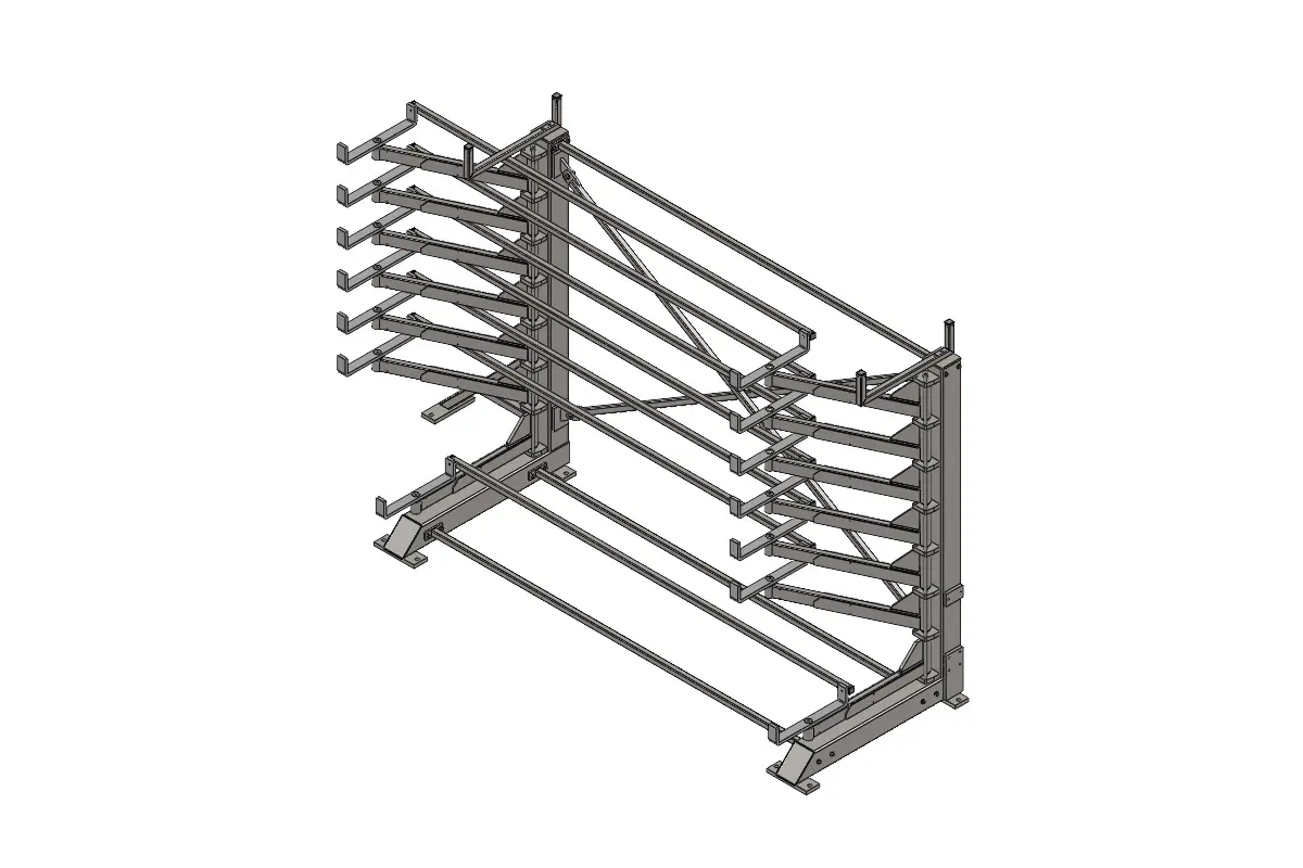 2-column racks up to 28t | Dumeta® machine building